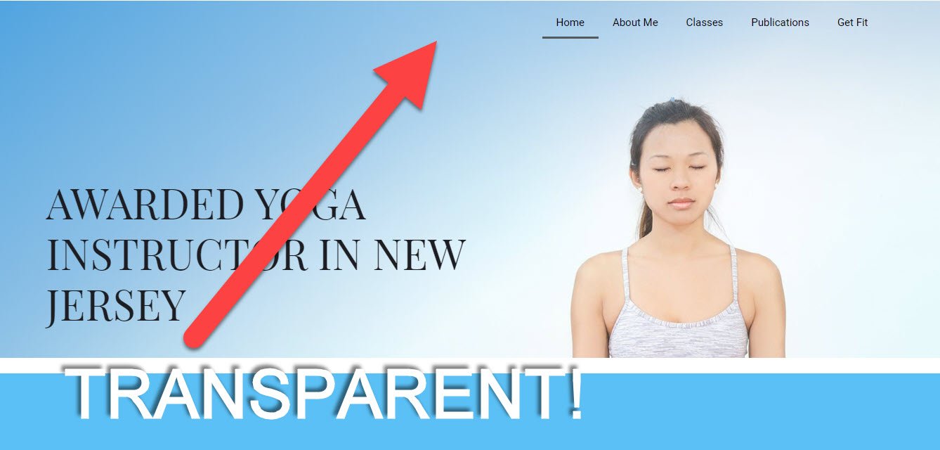 How to Create a Transparent Header with Elementor Fast